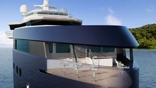 What design features are needed to make an explorer yacht?